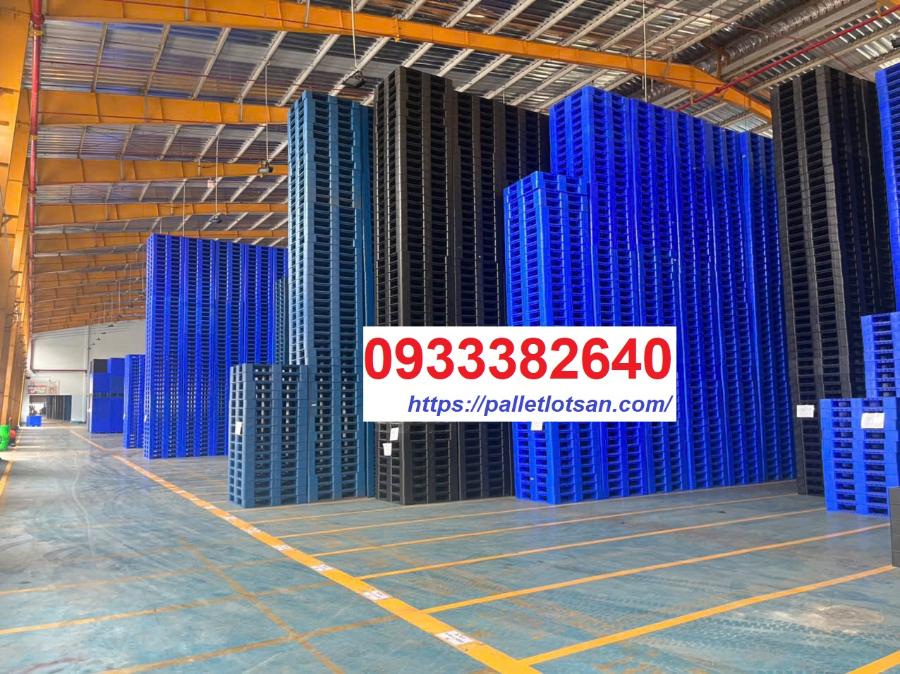 Pallet nhựa KCN Giang Điền và những lưu ý khi mua cho khách hàng